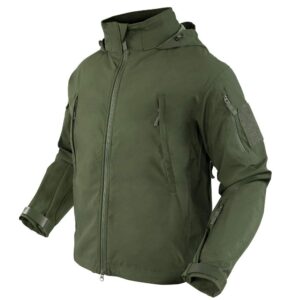 condor summit zero men's lightweight soft shell jacket - olive drab / large