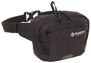 outdoor products essential waist pack (black)