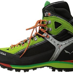 Salewa mens MS Condor Evo Gore-TEX High Rise Hiking Shoes, Black (Black/Cactus), 10.5 US