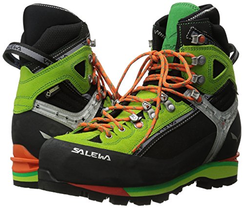 Salewa mens MS Condor Evo Gore-TEX High Rise Hiking Shoes, Black (Black/Cactus), 10.5 US