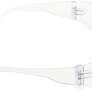 Condor Clear Safety Glasses, Wraparound