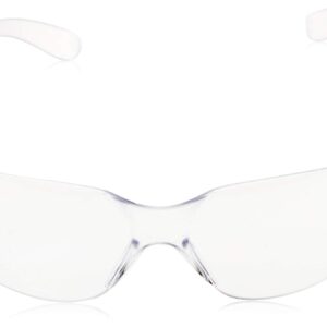 Condor Clear Safety Glasses, Wraparound