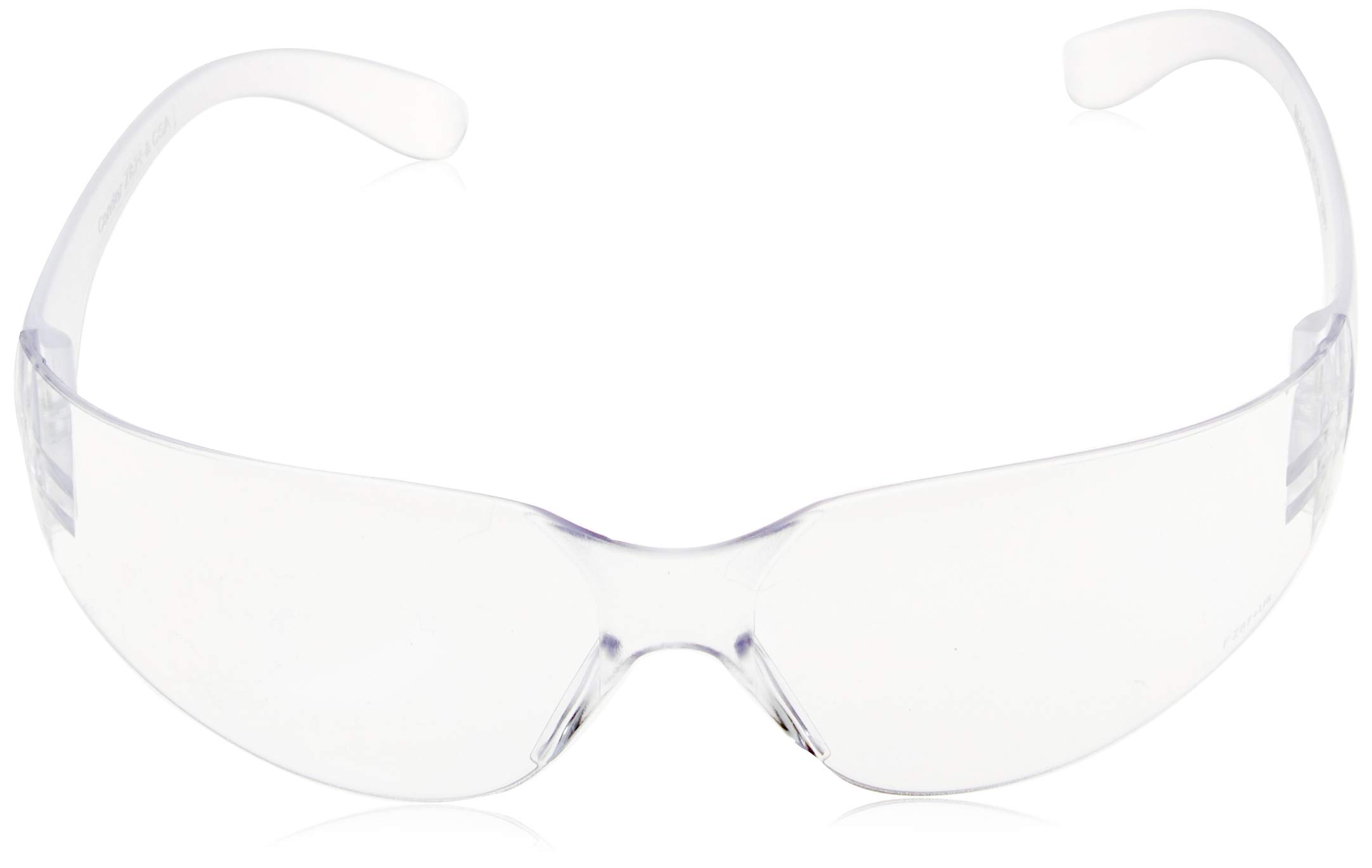 Condor Clear Safety Glasses, Wraparound