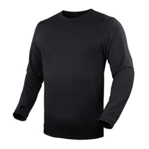 condor elite 101228-002-s base ii base layer - crew black, s