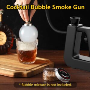 Cocktail Smoker Kit, Smoking Gun for Food, Old Fashioned Cocktail Whiskey Drink Smoker Infuser Kit, Bourbon Gifts for Father's Day (Without Torch)