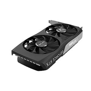 ZOTAC Gaming GeForce RTX 4060 8GB Twin Edge OC DLSS 3 8GB GDDR6 128-bit 17 Gbps PCIE 4.0 Compact Gaming Graphics Card, ZT-D40600H-10M