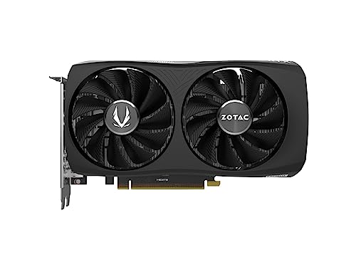 ZOTAC Gaming GeForce RTX 4060 8GB Twin Edge OC DLSS 3 8GB GDDR6 128-bit 17 Gbps PCIE 4.0 Compact Gaming Graphics Card, ZT-D40600H-10M