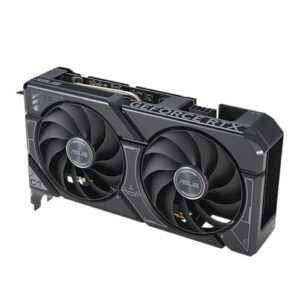 ASUS Dual GeForce RTX™ 4060 Ti 16GB OC Edition GDDR6 (PCIe 4.0, 16GB GDDR6, DLSS 3, HDMI 2.1a, DisplayPort 1.4a, 2.5-slot design, Axial-tech fan design, 0dB technology, and more)