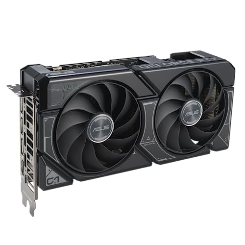 ASUS Dual GeForce RTX™ 4060 Ti 16GB OC Edition GDDR6 (PCIe 4.0, 16GB GDDR6, DLSS 3, HDMI 2.1a, DisplayPort 1.4a, 2.5-slot design, Axial-tech fan design, 0dB technology, and more)