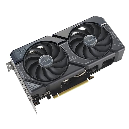 ASUS Dual GeForce RTX™ 4060 Ti 16GB OC Edition GDDR6 (PCIe 4.0, 16GB GDDR6, DLSS 3, HDMI 2.1a, DisplayPort 1.4a, 2.5-slot design, Axial-tech fan design, 0dB technology, and more)