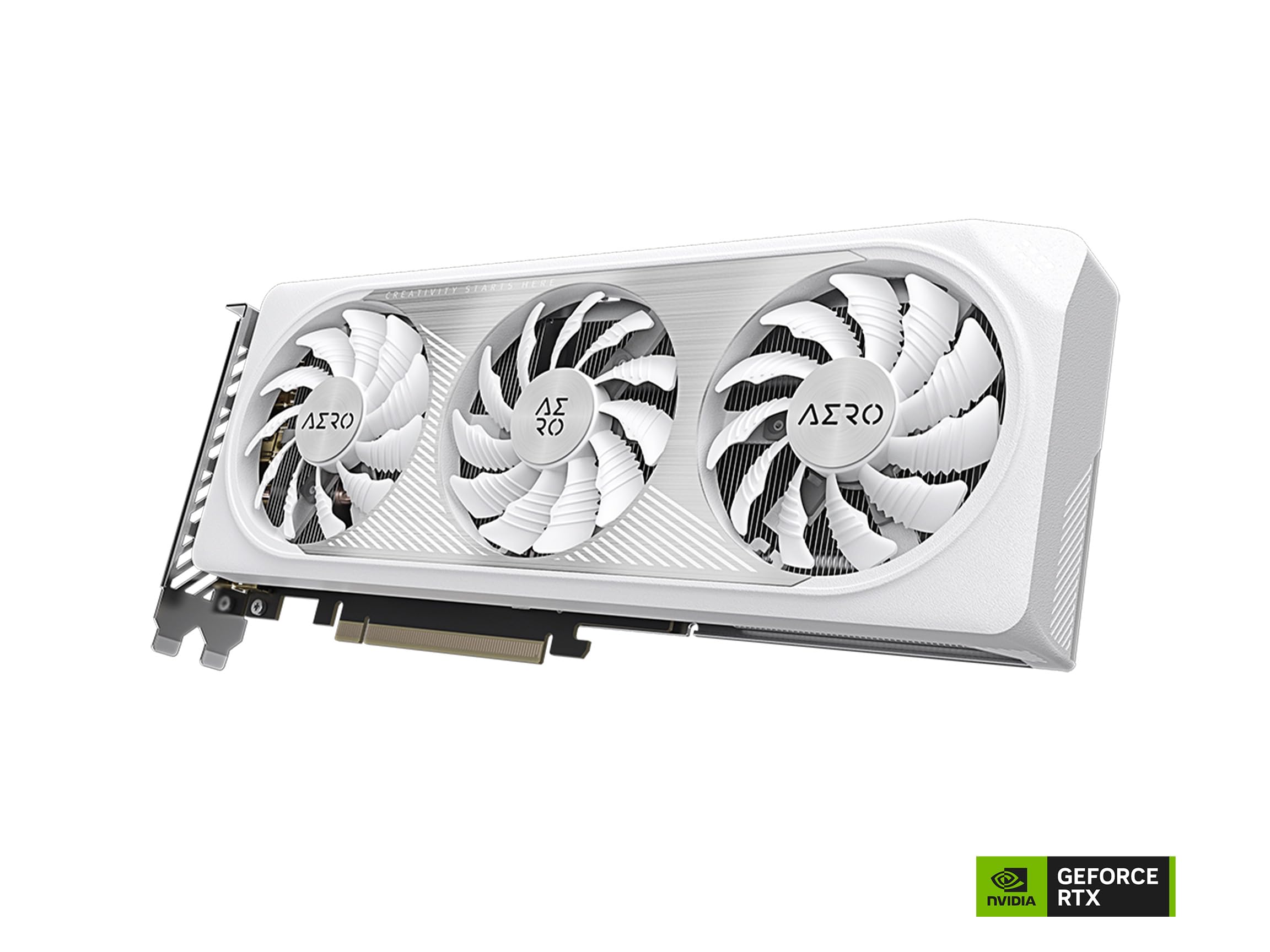 GIGABYTE GeForce RTX 4060 AERO OC 8G Graphics Card, 3X WINDFORCE Fans, 8GB 128-bit GDDR6, GV-N4060AERO OC-8GD Video Card