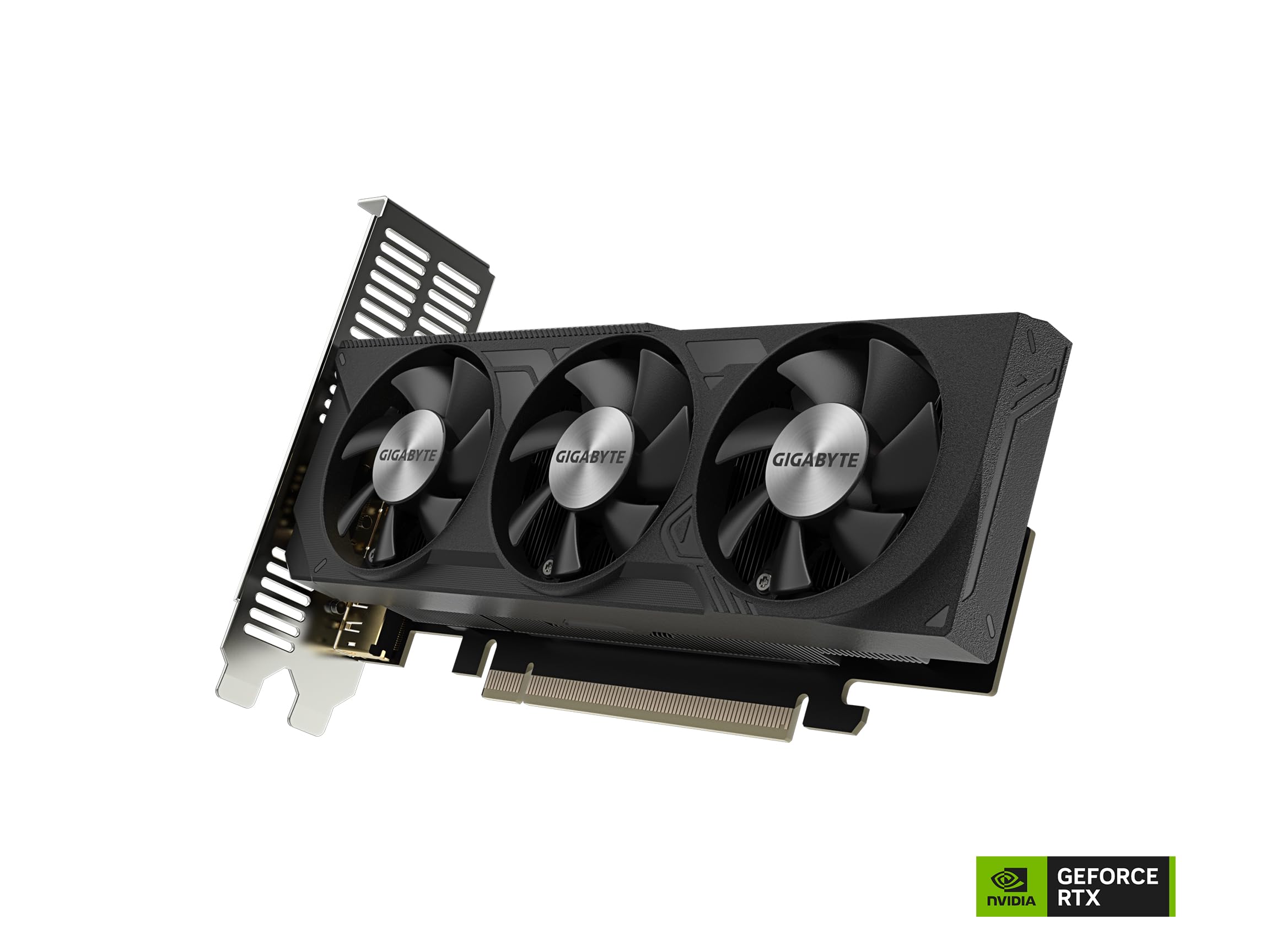 GIGABYTE GeForce RTX 4060 OC Low Profile 8G Graphics Card, 3X WINDFORCE Fans, 8GB 128-bit GDDR6, GV-N4060OC-8GL Video Card