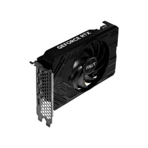 Palit GeForce RTX 4060 Ti StormX 8GB Graphics Card – 4352 Cores, 2310 MHz GPU, 2535 MHz Boost, 3X DisplayPort, 1x HDMI, 0-dB Tech, NE6406T019P1-1060F