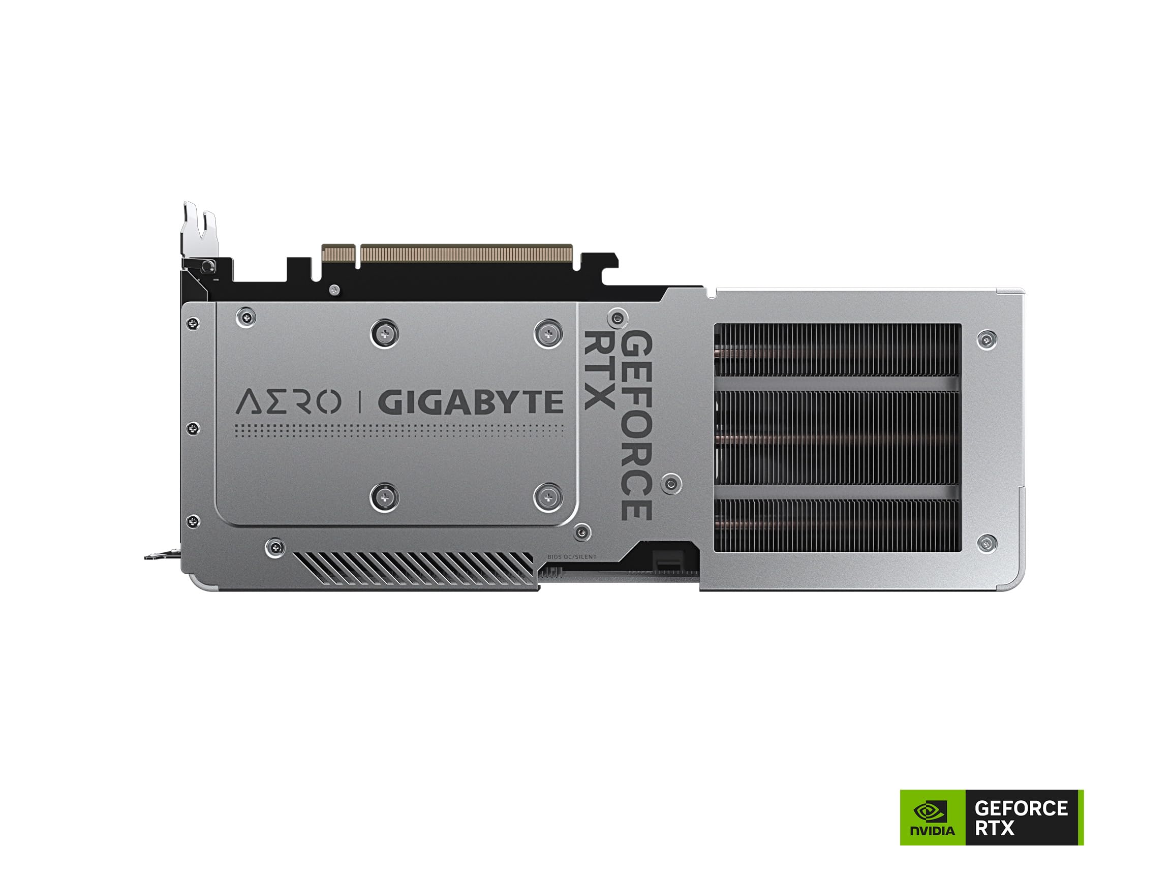 GIGABYTE GeForce RTX 4060 Ti AERO OC 16G Graphics Card, 3X WINDFORCE Fans, 16GB 128-bit GDDR6, GV-N406TAERO OC-16GD Video Card