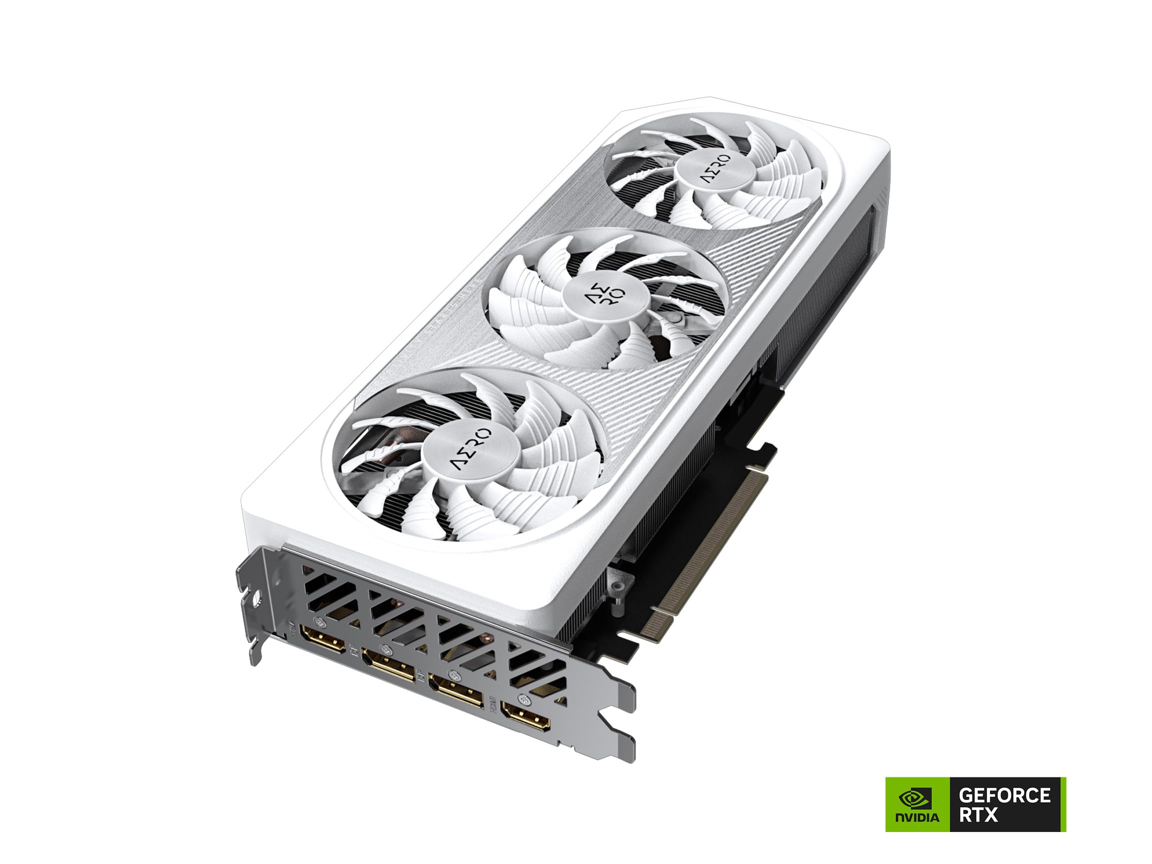 GIGABYTE GeForce RTX 4060 Ti AERO OC 16G Graphics Card, 3X WINDFORCE Fans, 16GB 128-bit GDDR6, GV-N406TAERO OC-16GD Video Card