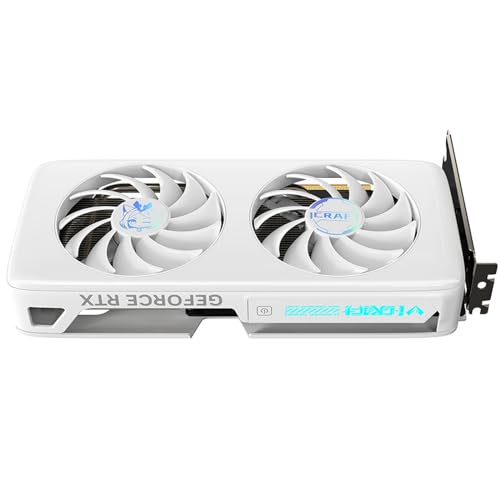 maxsun GeForce RTX 4060 iCraft OC ACGN Limited Edition 8GB GDDR6 (PCIe 4.0, DLSS 3.5, HDMI 2.1, DisplayPort 1.4a, RGB, Anime White GPU)