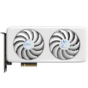 maxsun GeForce RTX 4060 iCraft OC ACGN Limited Edition 8GB GDDR6 (PCIe 4.0, DLSS 3.5, HDMI 2.1, DisplayPort 1.4a, RGB, Anime White GPU)