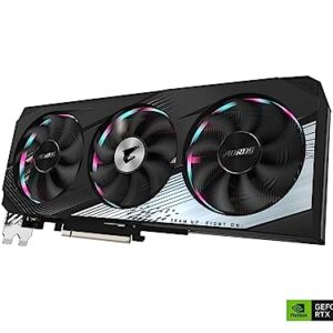 GIGABYTE AORUS GeForce RTX 4060 Elite 8G Graphics Card, 3X WINDFORCE Fans, 8GB 128-bit GDDR6, GV-N4060AORUS E-8GD Video Card