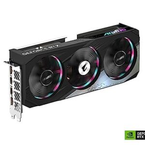 GIGABYTE AORUS GeForce RTX 4060 Elite 8G Graphics Card, 3X WINDFORCE Fans, 8GB 128-bit GDDR6, GV-N4060AORUS E-8GD Video Card