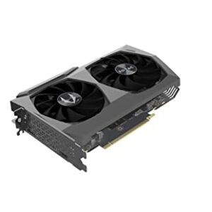 ZOTAC Gaming GeForce RTX™ 3060 Ti GDDR6X Twin Edge 8GB GDDR6X 256-bit 19 Gbps PCIE 4.0 Gaming Graphics Card, IceStorm 2.0 Advanced Cooling, Active Fan Control, ZT-A30620E-10P