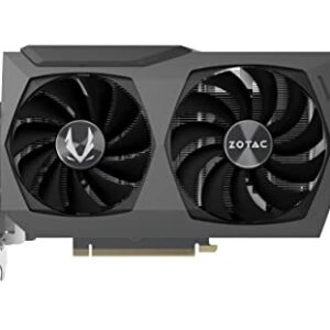 ZOTAC Gaming GeForce RTX™ 3060 Ti GDDR6X Twin Edge 8GB GDDR6X 256-bit 19 Gbps PCIE 4.0 Gaming Graphics Card, IceStorm 2.0 Advanced Cooling, Active Fan Control, ZT-A30620E-10P