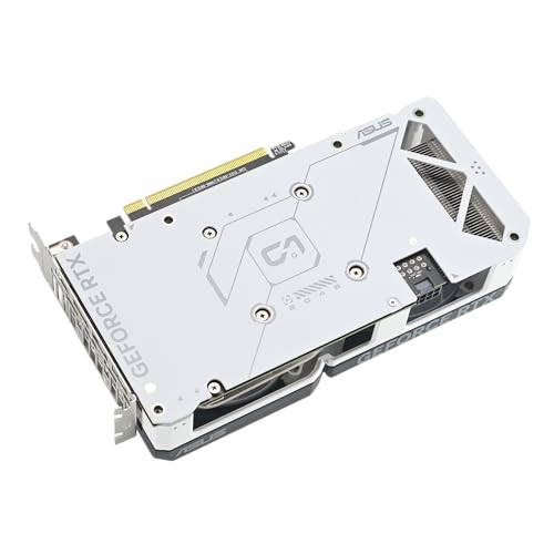 ASUS Dual GeForce RTX™ 4060 Ti White Edition 8GB GDDR6 (PCIe 4.0, 8GB GDDR6, DLSS 3, HDMI 2.1, DisplayPort 1.4a, Axial-tech Fan Design, 0dB Technology, and More)