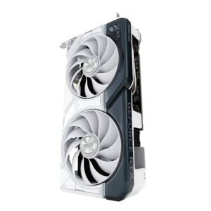 ASUS Dual GeForce RTX™ 4060 Ti White Edition 8GB GDDR6 (PCIe 4.0, 8GB GDDR6, DLSS 3, HDMI 2.1, DisplayPort 1.4a, Axial-tech Fan Design, 0dB Technology, and More)