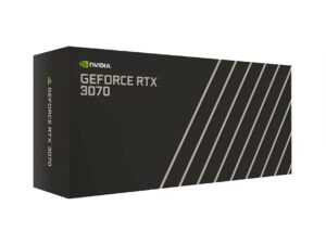 nvidia geforce rtx 3070 8gb gddr6 pci express 4.0 graphics card - dark platinum and black