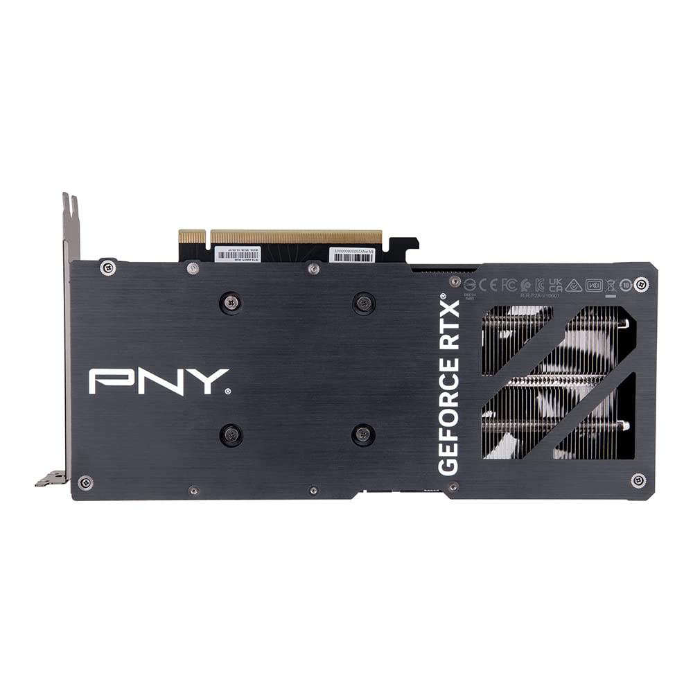 PNY GeForce RTX™ 4070 12GB Verto™ Dual Fan Graphics Card DLSS 3 (192-bit, PCIe 4.0, GDDR6X, HDMI/DisplayPort, Supports 4k, 2 Slot)