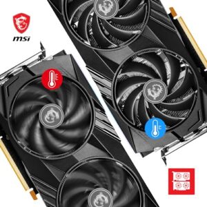 MSI GeForce RTX 4060 Gaming X 8G Graphics Card - RTX 4060 GPU, 8GB GDDR6 (17Gbps/128-bit), PCIe 4.0 - Twin FROZR 9 (2 x TORX Fan 5.0), RGB - HDMI 2.1, DisplayPort 1.4a