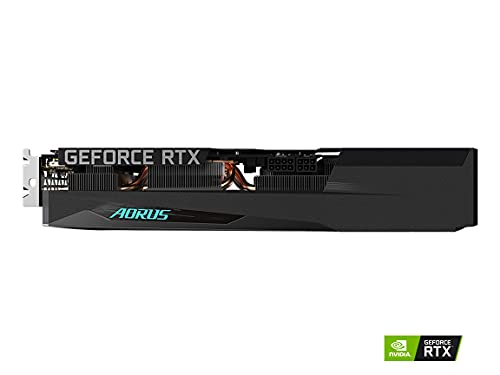 GIGABYTE AORUS GeForce RTX 3060 Ti Elite 8G (REV2.0) Graphics Card, 3X WINDFORCE Fans, LHR, 8GB 256-bit GDDR6, GV-N306TAORUS E-8GD REV2.0 Video Card