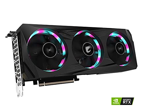 GIGABYTE AORUS GeForce RTX 3060 Ti Elite 8G (REV2.0) Graphics Card, 3X WINDFORCE Fans, LHR, 8GB 256-bit GDDR6, GV-N306TAORUS E-8GD REV2.0 Video Card