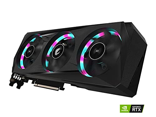 GIGABYTE AORUS GeForce RTX 3060 Ti Elite 8G (REV2.0) Graphics Card, 3X WINDFORCE Fans, LHR, 8GB 256-bit GDDR6, GV-N306TAORUS E-8GD REV2.0 Video Card