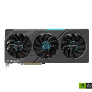 GIGABYTE GeForce RTX 4070 Ti Eagle OC 12G Graphics Card, 3X WINDFORCE Fans, 12GB 192-bit GDDR6X, GV-N407TEAGLE OC-12GD Video Card