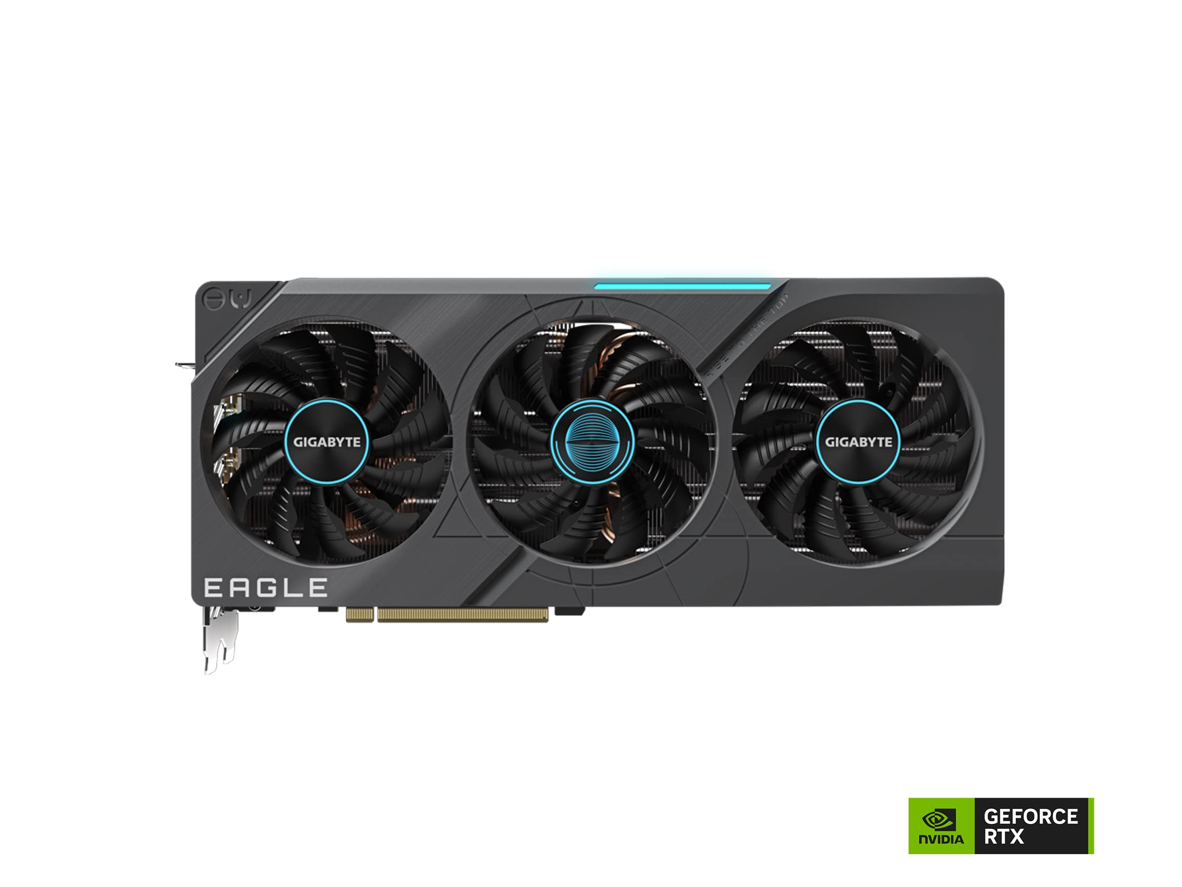 GIGABYTE GeForce RTX 4070 Ti Eagle OC 12G Graphics Card, 3X WINDFORCE Fans, 12GB 192-bit GDDR6X, GV-N407TEAGLE OC-12GD Video Card