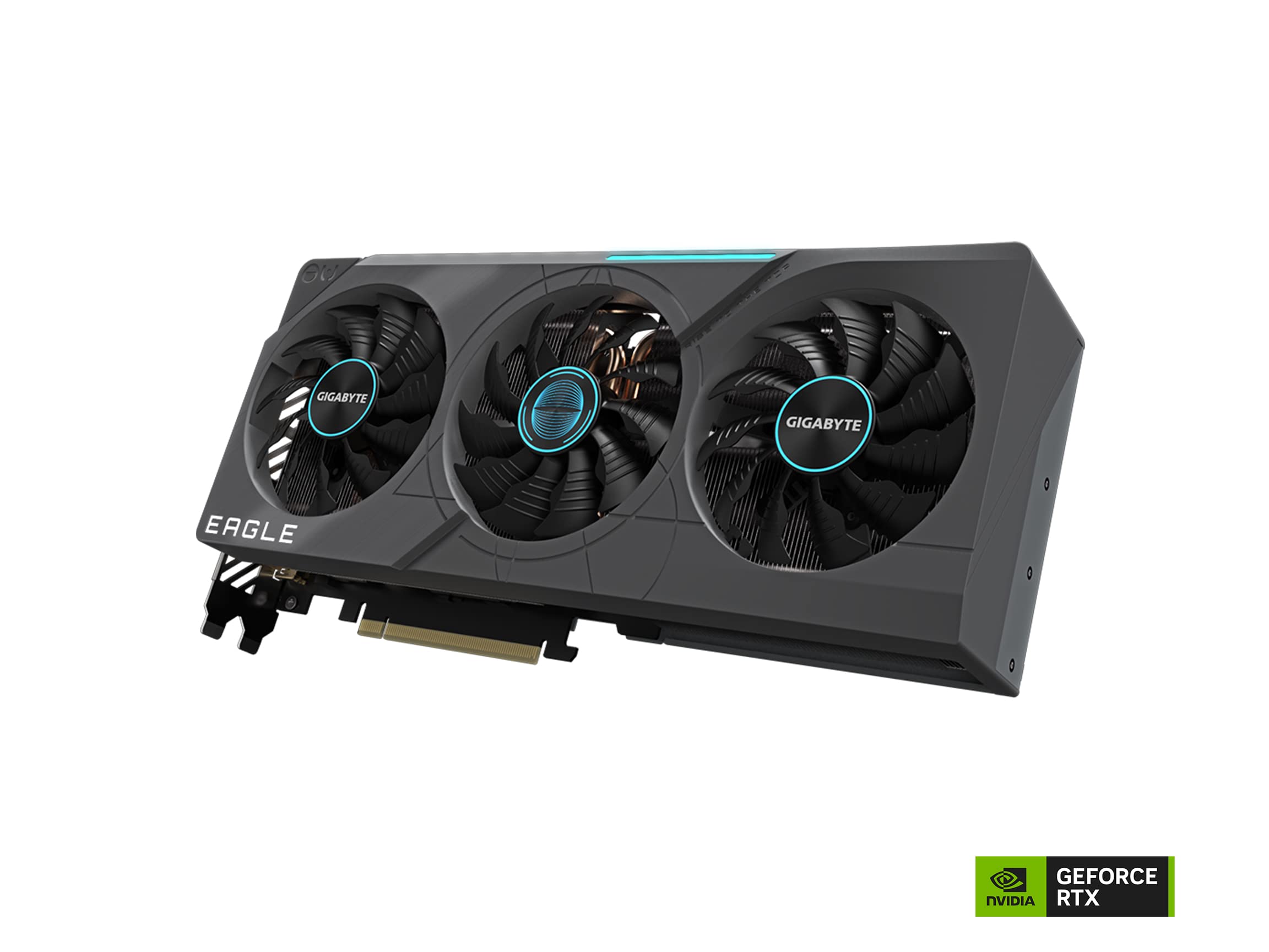 GIGABYTE GeForce RTX 4070 Ti Eagle OC 12G Graphics Card, 3X WINDFORCE Fans, 12GB 192-bit GDDR6X, GV-N407TEAGLE OC-12GD Video Card