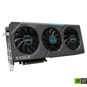 GIGABYTE GeForce RTX 4070 Ti Eagle OC 12G Graphics Card, 3X WINDFORCE Fans, 12GB 192-bit GDDR6X, GV-N407TEAGLE OC-12GD Video Card