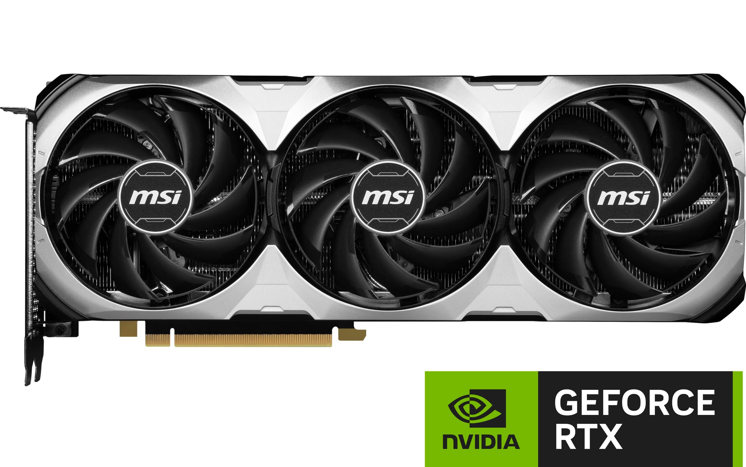 MSI Gaming GeForce RTX 4070 Ti 12GB GDRR6X Extreme Clock: 2655 MHz 192-Bit HDMI/DP Nvlink Tri-Frozr 3 Ada Lovelace Architecture Graphics Card (RTX 4070 Ti Ventus 3X E 12G OC)