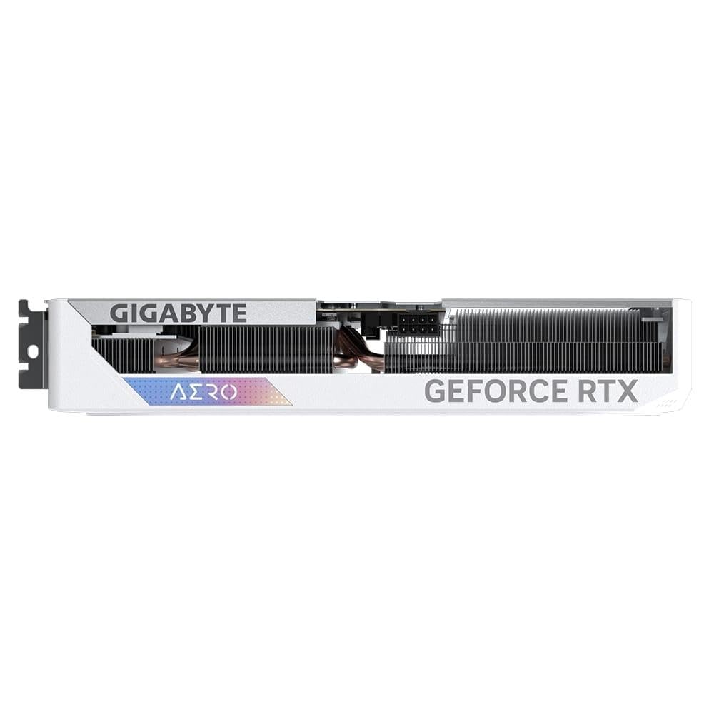 Gigabyte GeForce RTX 4060 TI AERO OC 8GB Graphics Card - 8GB GDDR6 18Gbps 128bit, PCI-E 4.0, 2X DisplayPort 1.4, 2X HDMI 2.1a, NVIDIA DLSS 3, Supports 4K, Ada Lovelace Arch, GV-N406TAERO OC-8GD