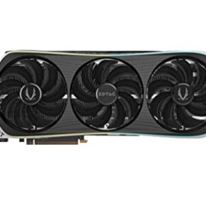 ZOTAC Gaming GeForce RTX 4070 Ti AMP Extreme AIRO DLSS 3 12GB GDDR6X 192-bit 21 Gbps PCIE 4.0 Gaming Graphics Card, IceStorm 2.0 Advanced Cooling, Spectra 2.0 RGB Lighting, ZT-D40710B-10P