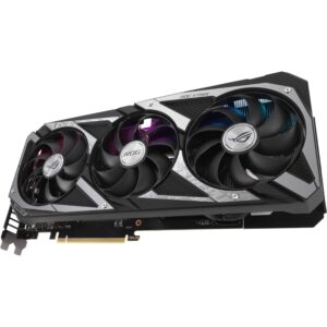 ASUS ROG Strix NVIDIA GeForce RTX 3060 V2 OC Edition Gaming Graphics Card (PCIe 4.0, 12GB GDDR6, HDMI 2.1, DisplayPort 1.4a, Axial-tech Fan Design, 2.7-Slot, Super Alloy Power II, GPU Tweak II)