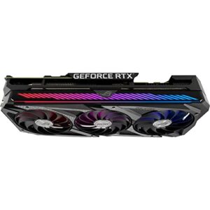 ASUS ROG Strix NVIDIA GeForce RTX 3060 Ti V2 OC Edition Gaming Graphics Card (PCIe 4.0, 8GB GDDR6, LHR, HDMI 2.1, DisplayPort 1.4a, Axial-tech Fan Design, 2.9-slot, Super Alloy Power II, GPU Tweak II)