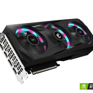 GIGABYTE AORUS GeForce RTX 3060 Elite 12G (REV2.0) Graphics Card, 3X WINDFORCE Fans, 12GB 192-bit GDDR6, GV-N3060AORUS E-12GD Video Card