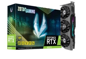 zotac gaming geforce rtx™ 3070 ti 8gb gddr6x 256-bit 19 gbps pcie 4.0 gaming graphics card, icestorm 2.0 advanced cooling, spectra 2.0 rgb lighting, zt-a30710q-10p