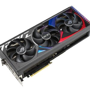 ASUS ROG Strix GeForce RTX 4090 Gaming Graphics Card (PCIe 4.0, 24GB GDDR6X, HDMI 2.1a, DisplayPort 1.4a, DLSS3 Support, Supports 4K)