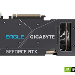 GIGABYTE GeForce RTX 3060 Eagle OC 12G Graphics Card, 2X WINDFORCE Fans, 12GB 192-bit GDDR6, GV-N3060EAGLE OC-12GD Video Card (Renewed)