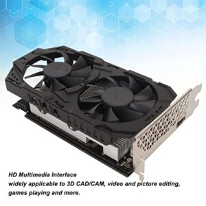 Dpofirs RX 580 Graphic Card, 2048SP, Real 8GB, GDDR5, 256bit, PC Gaming Video Card for AMD, HDMIs, PCI E 3.0 X16, Dual Fan, 4K Display, Computer Graphics Card