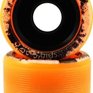 Vanilla Backspin Track Star Quad Roller Speed Skate Wheels 89A (Orange)