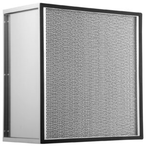 vevor filter replacement, 24'' x 24'' x 11.5'' ac filter, hepa pleated air filter, air filter replacement with galvanized frame, 99.97% standard filter compatible for hepa filter novair 2000