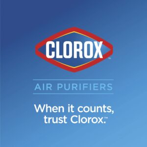 Clorox Large Room Air Purifier True HEPA Replacement Filter, 1,500 Sq. Ft. Capacity, Removes 99.97% of Allergens up to 0.1 Micron, Compatible with 11010 & 11011, 1 Count (12010)